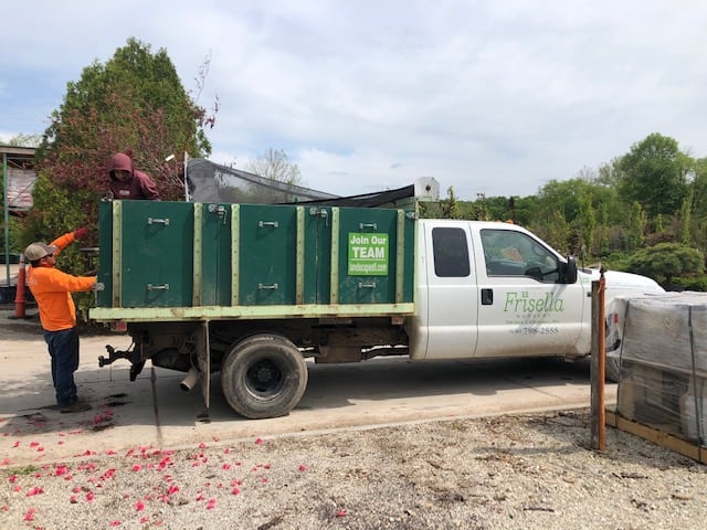 Transporting Trees - Frisella Nursery Wholesale